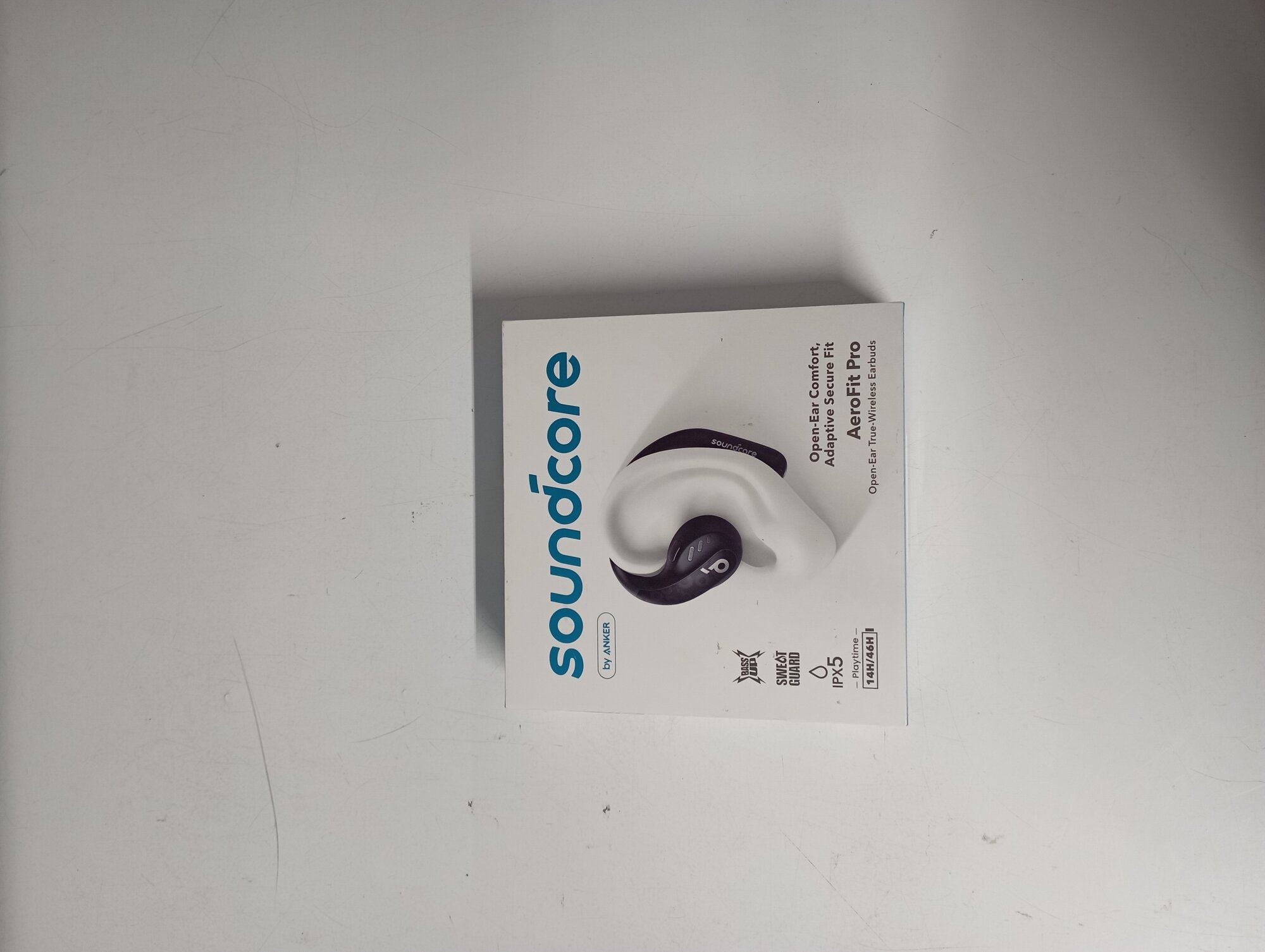 Беспроводные наушники Soundcore Anker AeroFit Pro, CN, черный