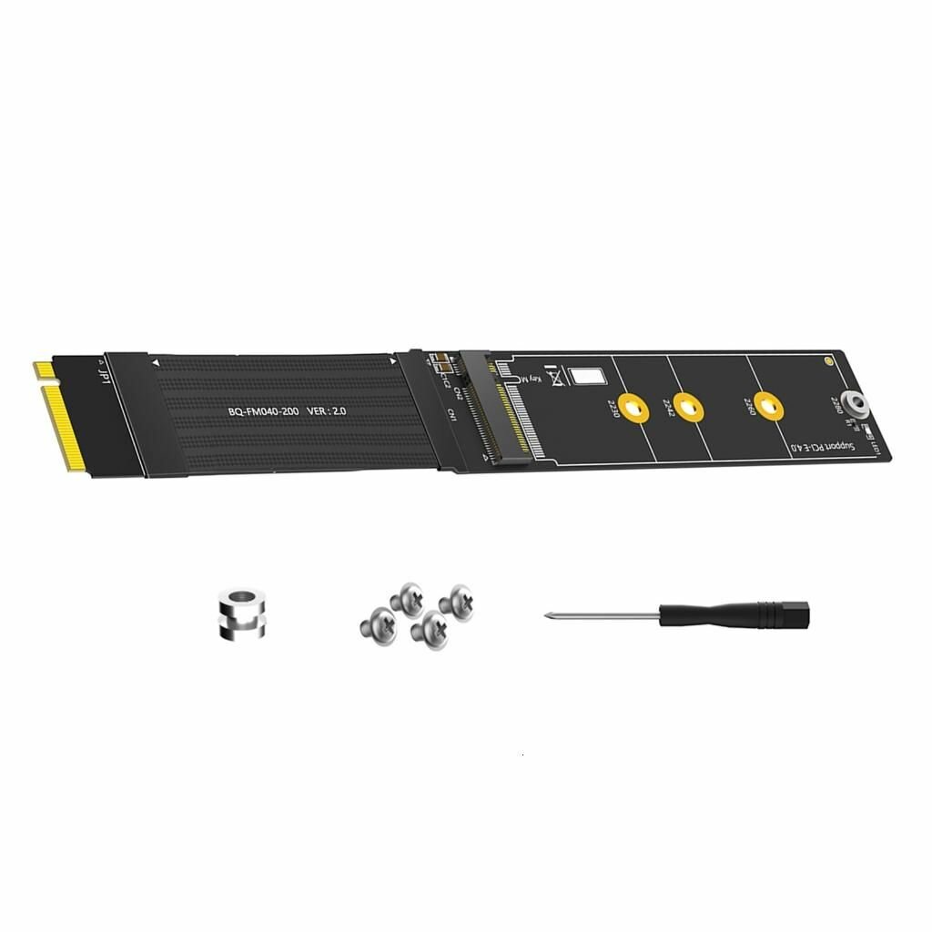 Удлинительный кабель NVME SSD на 180 градусов-0,2 метра