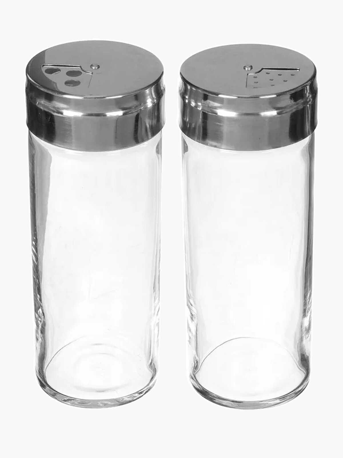 Набор для специй Pasabahce Basic, стеклянные, с дозатором, 2 шт