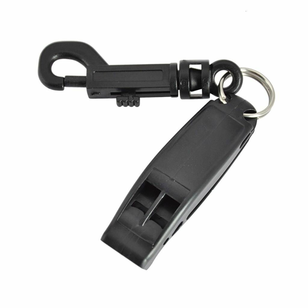 Водонепроницаемый свисток для охоты и плавания, Черный