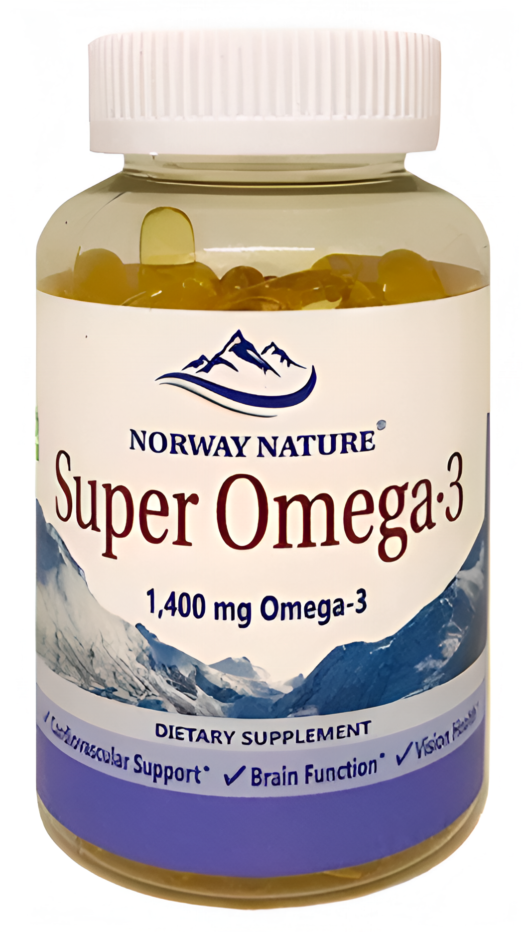 Омега-3 капсулы Norway Nature "Super Omega-3", 120 капсул, для сердца и глаз