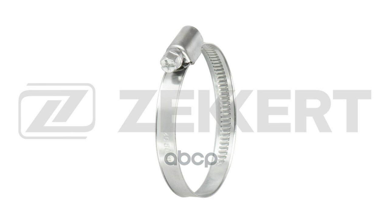 Хомут зажимной 40-60 мм (оцинк. сталь) ZEKKERT BE-5016 Zekkert арт. BE5016