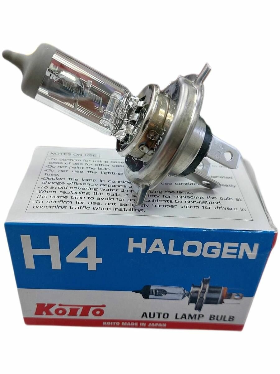 Лампа галогенная H4 KOITO 100/90W 24V Оригинал Япония 24в