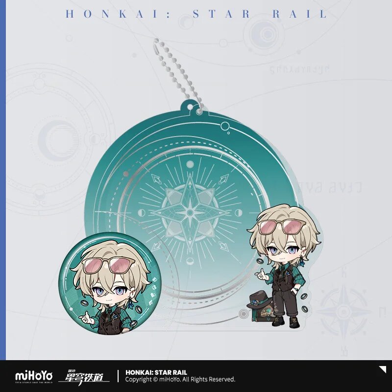 Sunsyea Honkai Star Rail Фигурка Acheron Kafka Aventurine Set