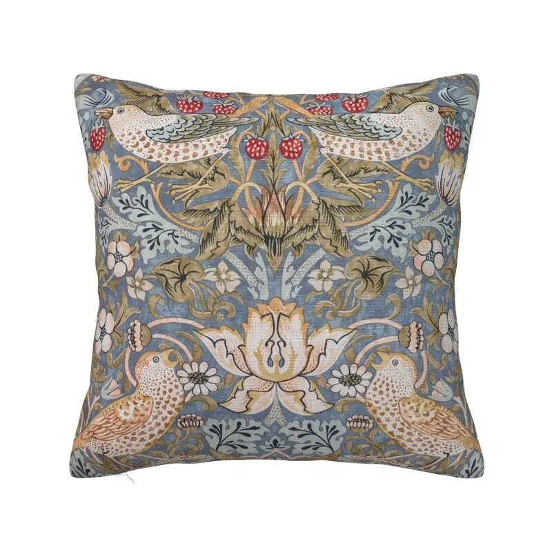 Винтажный чехол для подушки William Morris 45x45cm 18x18in, 17