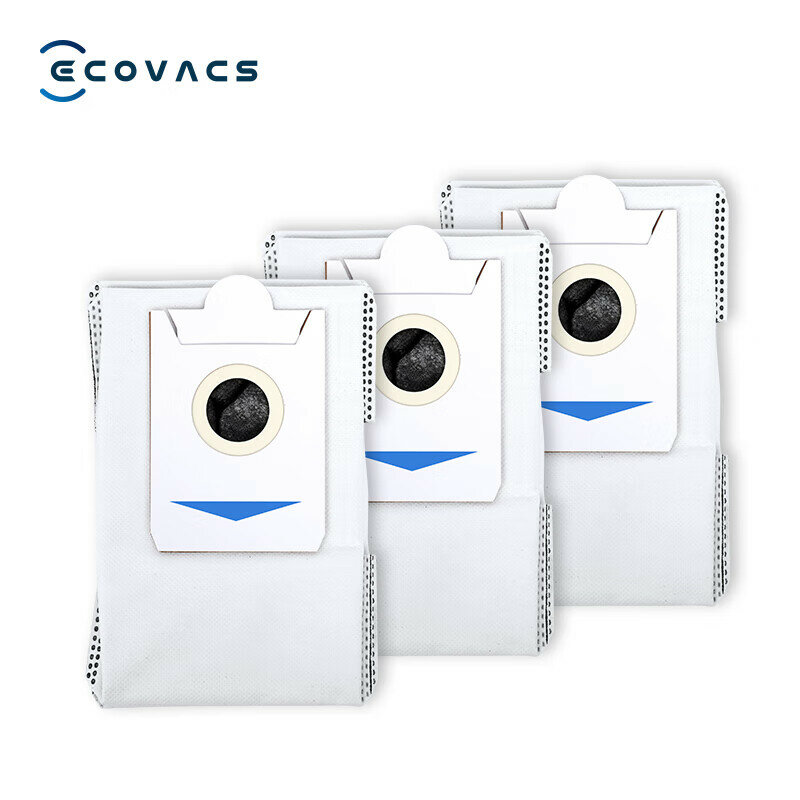 ECOVACS Odorless Dust Bag Accessories *3 (Compatible with X5, X2 Series, Mate X, Y30 Models) Accessories