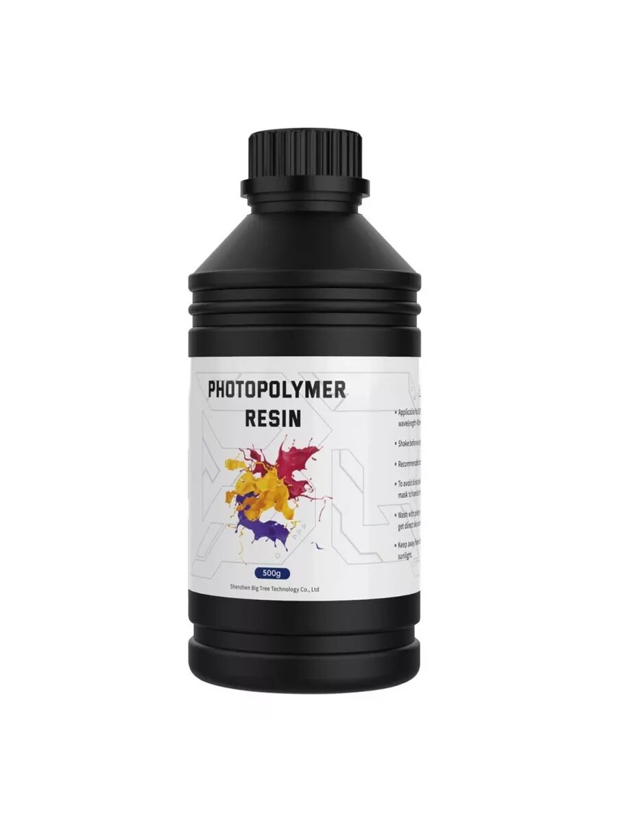 Пластик для 3D-принтера ABS Resin Gray 500ML
