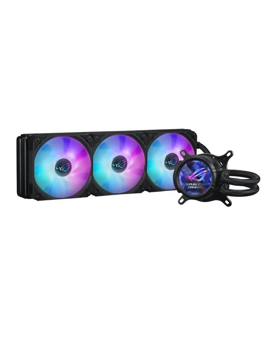 Жидкостное охлаждение LC III 360 ARGB LCD Черный (90RC00W1-M