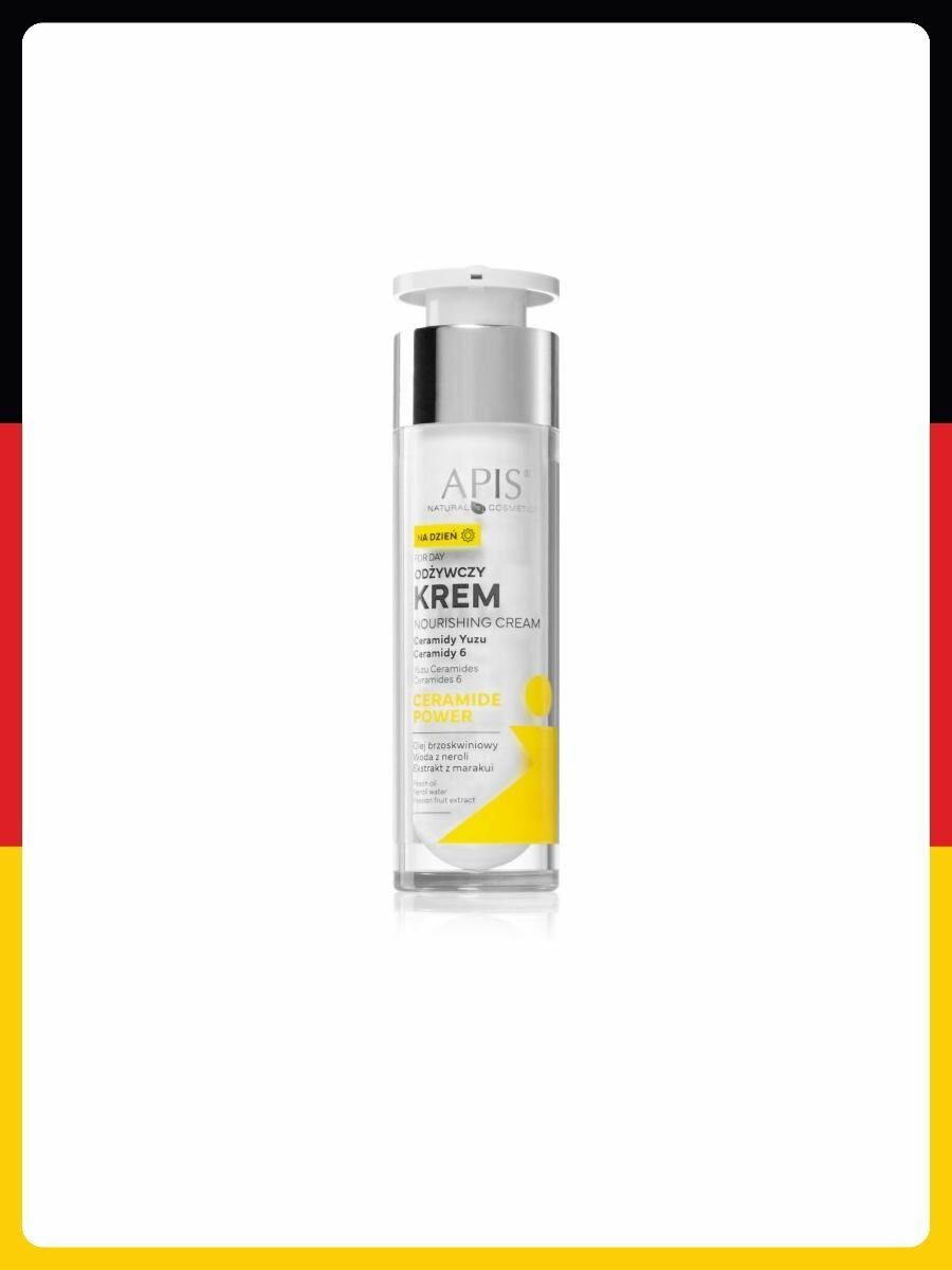 Крем для ухода за кожей Apis Natural Cosmetics Ceramide Power Nourishing Day Cream with Ceramides, 50 мл