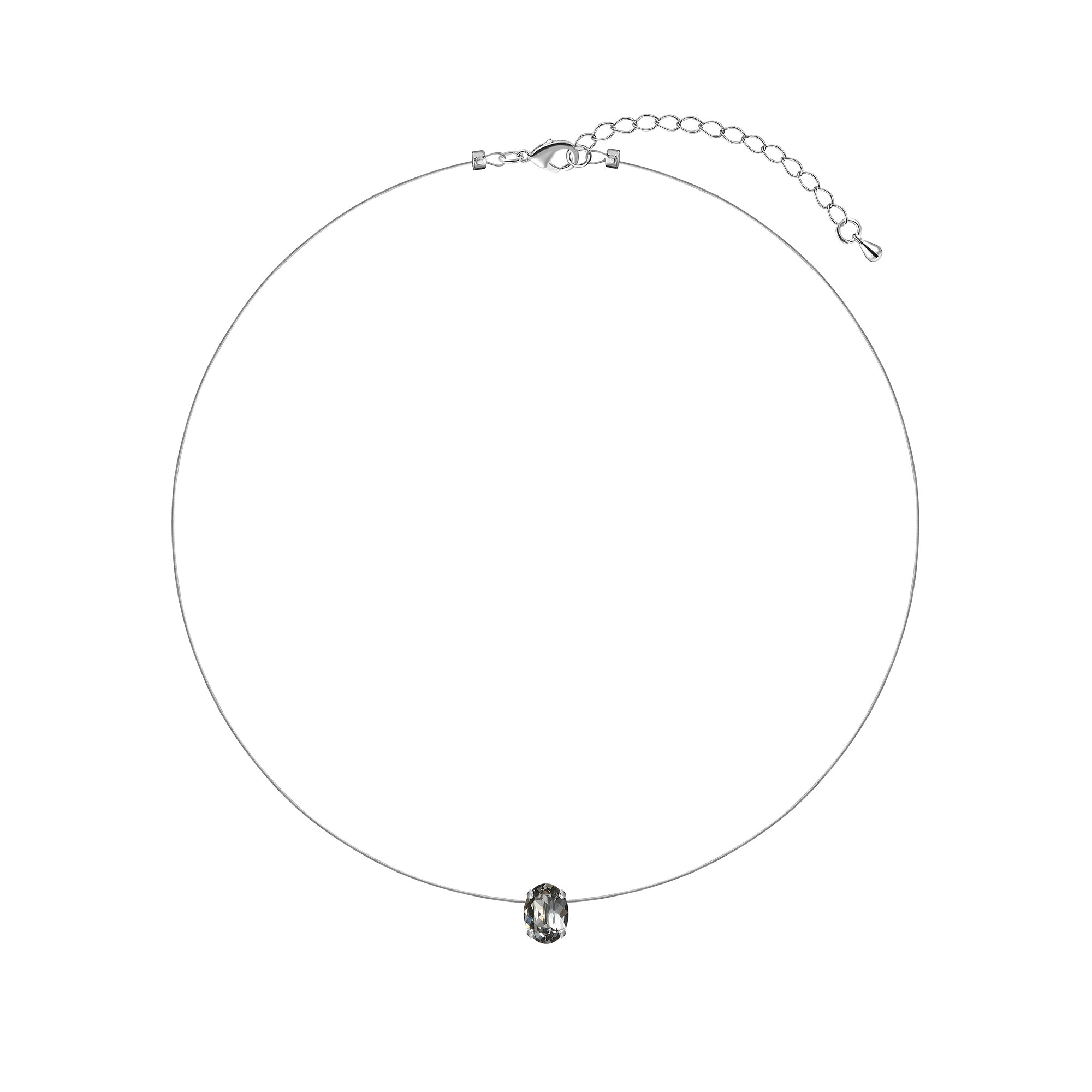 Колье, кристаллы Swarovski