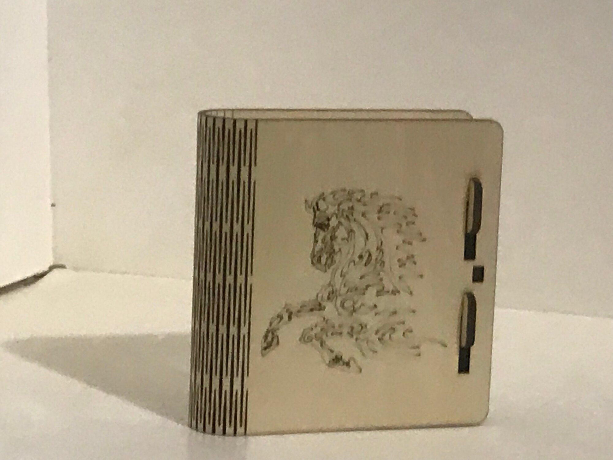 Шкатулка для подарка "Голова лошади"