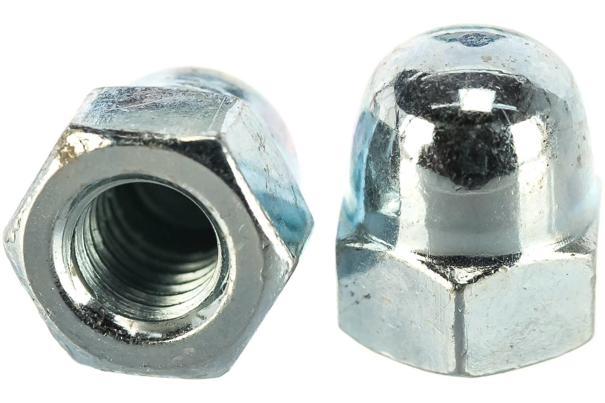 Гайка стопорная М5 DIN1587 колпачковая "МастерБолтиков" (50 шт)