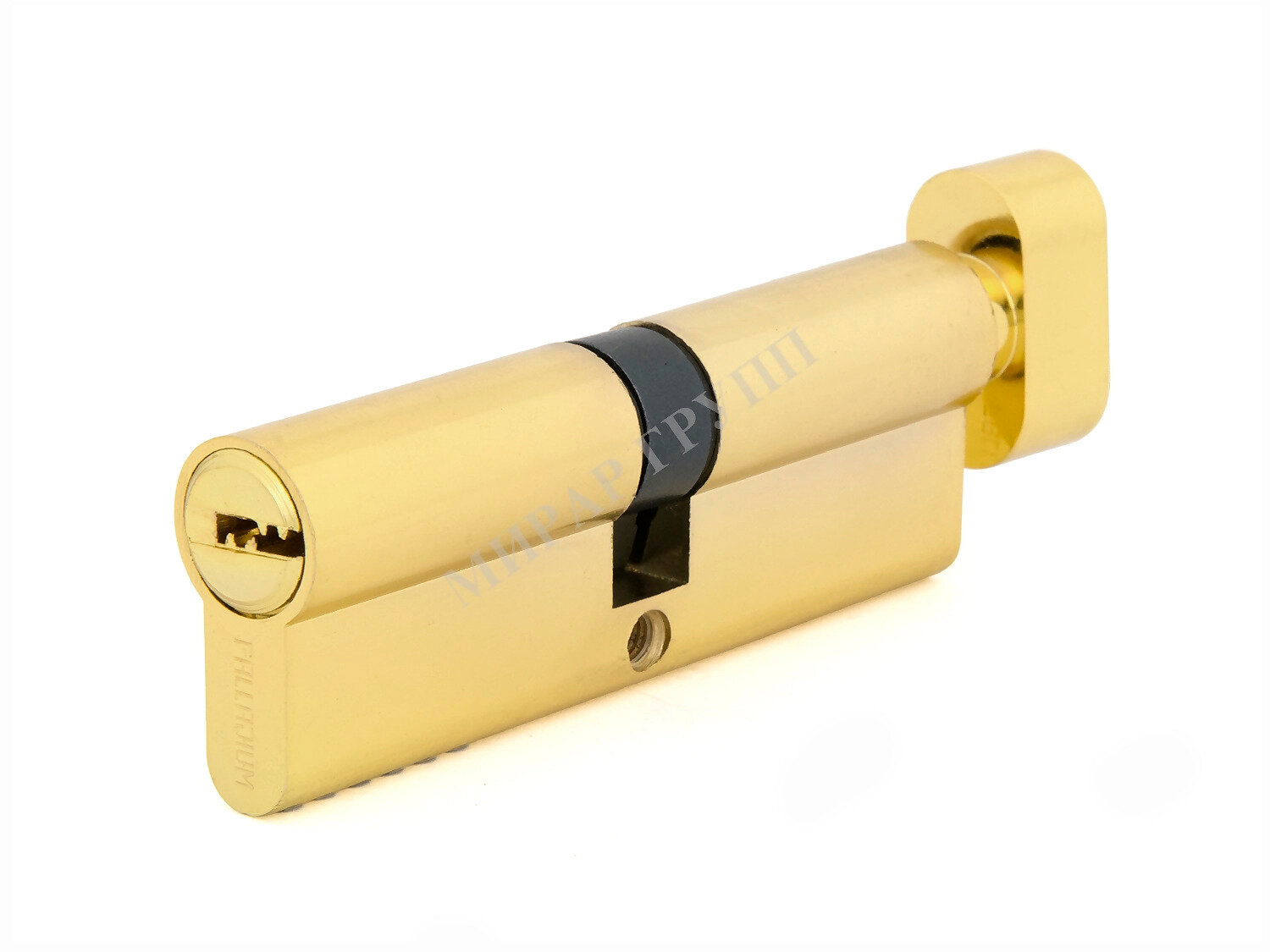 Цилиндровый механизм Palladium ZN 90 C BK золото