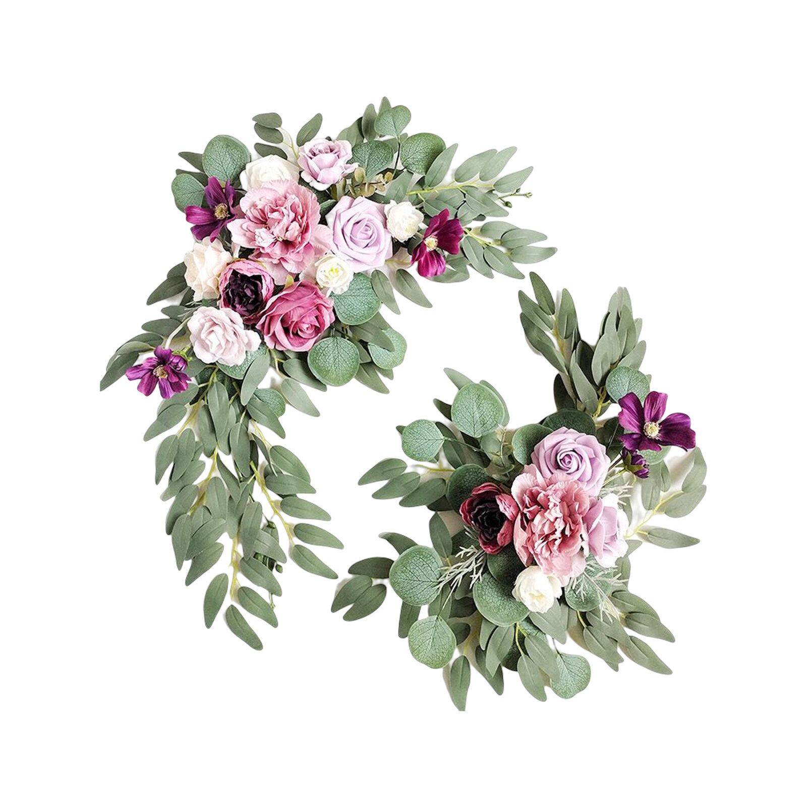 Искусственные цветы, элегантные розы, свадебная арка, цветочные сувениры для композиции, украшение свадебного фона