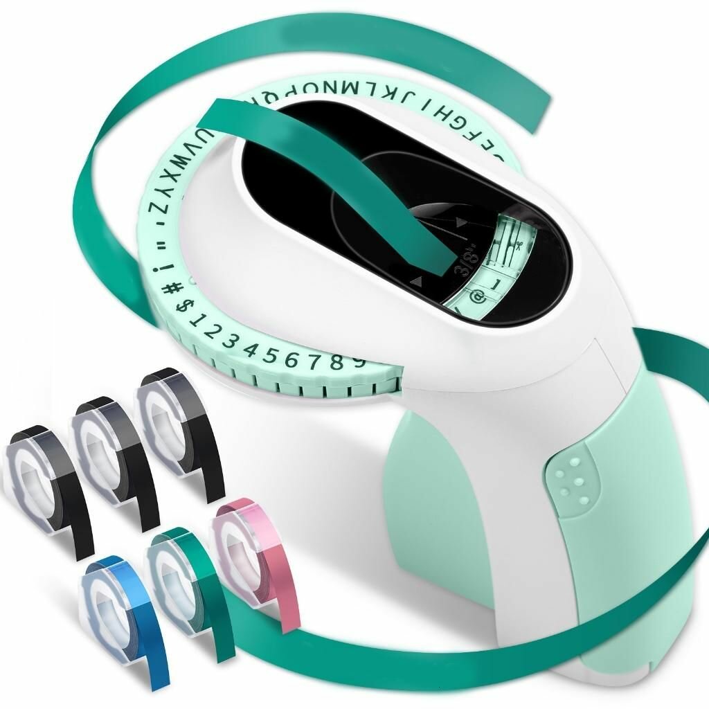 Ручной аппарат для тиснения этикеток, Зеленый