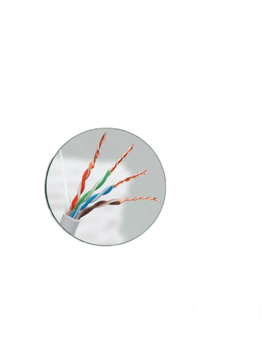 Интернет-кабель 100м витая пара c медной жилой CU