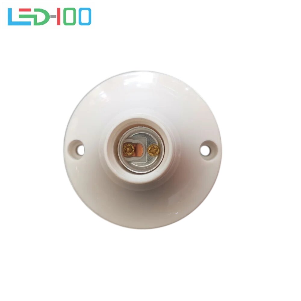 Новый белый пластиковый патрон для лампы E14, высококачественный тестовый держатель, цоколь E14, аксессуары для галогенного светодиодного домашнего освещения CFL