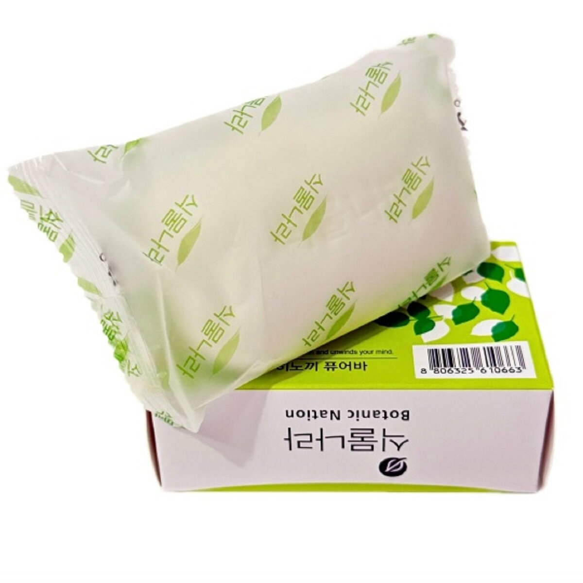 Lion Твердое туалетное мыло с экстрактом кипариса (100гр) Plant Nation Soap Hinoki
