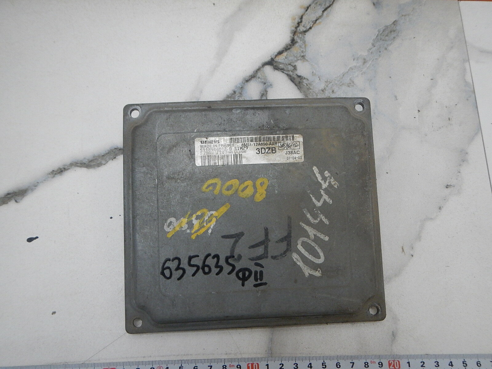 Б/У Блок управления двигателем, Ford (Форд)-FOCUS 2 (05-08) FORD FOCUS 2 (05-08) HXDB Без видимых повреждений. 635635 FOR...