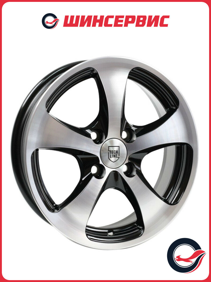 Литой диск Tech Line 403 R14x5.5J 5x100 ET35 ЦО57.1