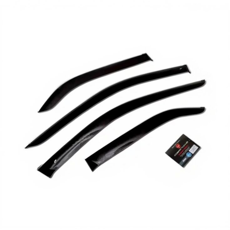 Хром молдинг Audi Q3, 2011, CT A11711CR, Cobra Tuning, защита окон