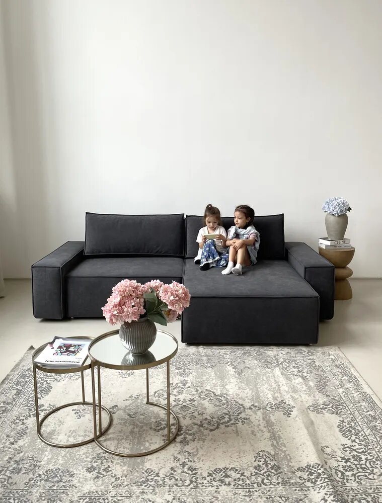Mebelroom.shop угловой диван модульный, диван - кровать, 250х160х80 см