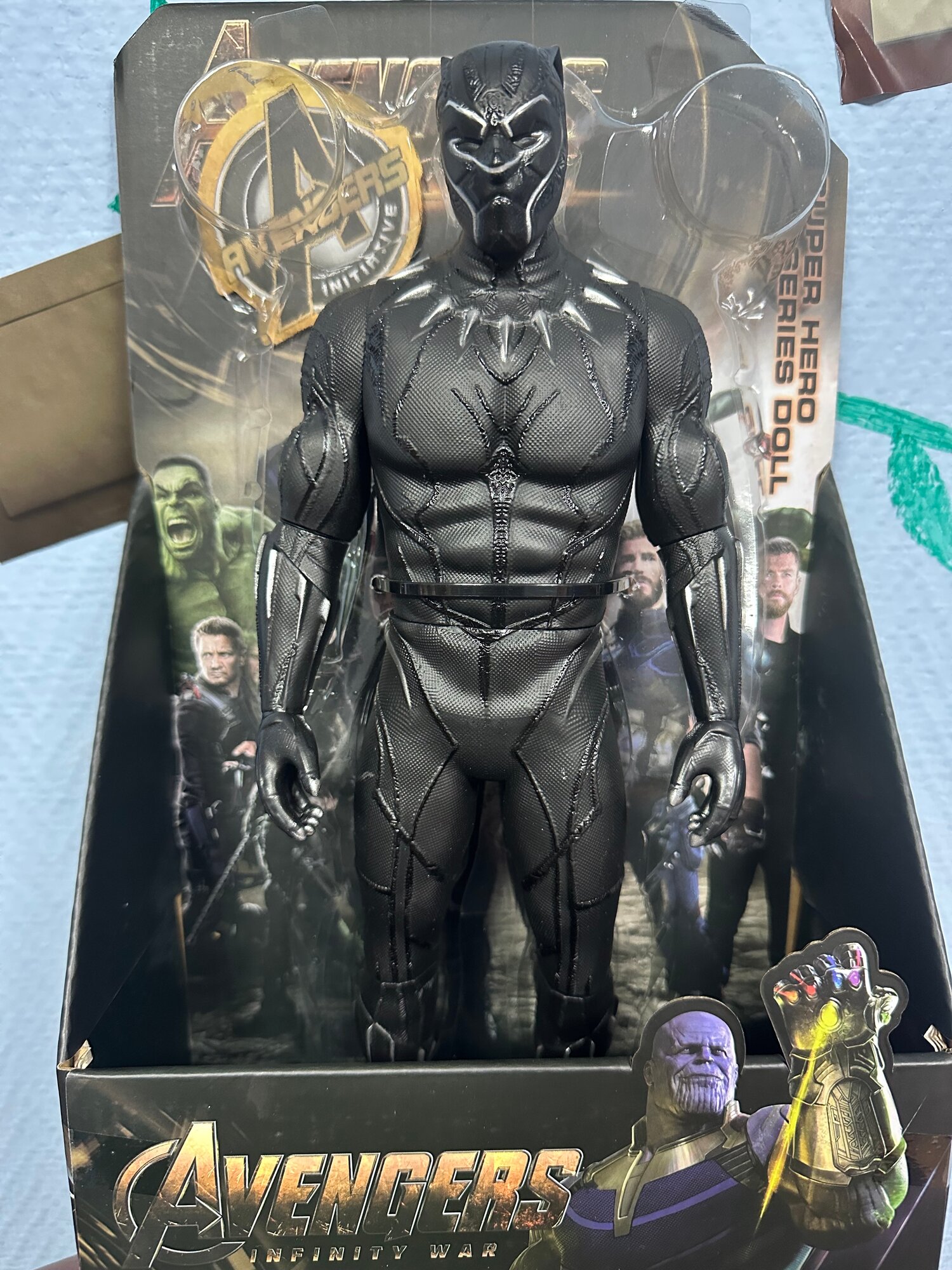 Черная Пантера фигурка Black Panther 30 см
