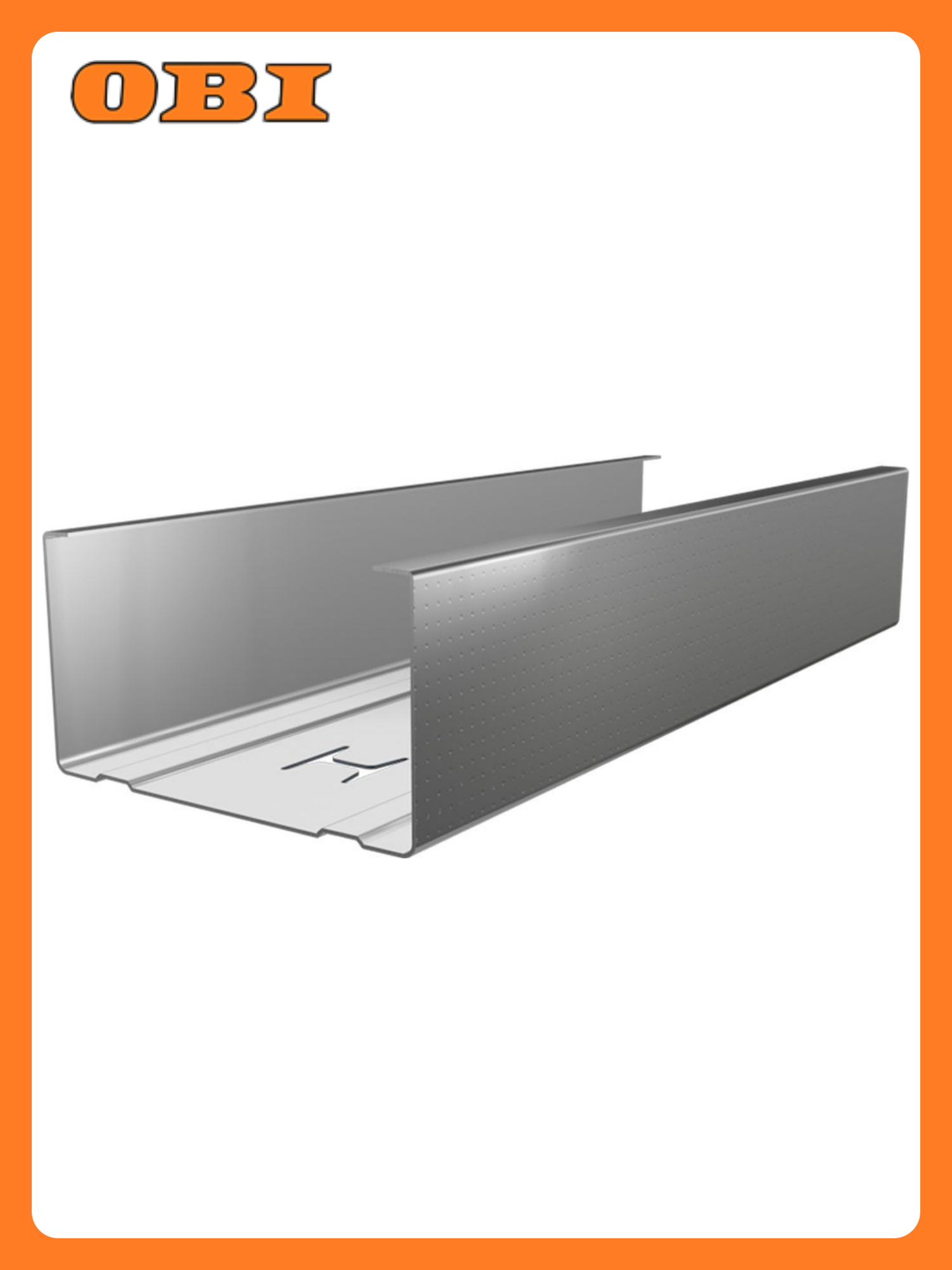 Профиль потолочный стоечный Таврос 3000х50х50 мм толщина 0,5 мм