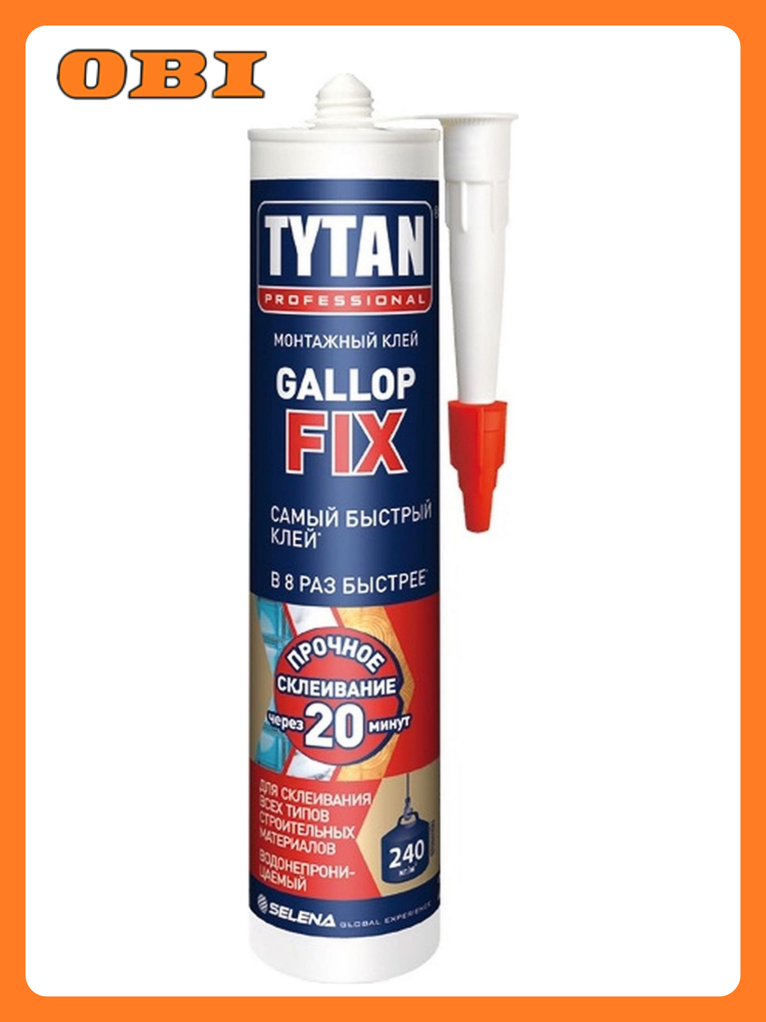 Специальный клей TYTAN Gallop Fix 290 мл