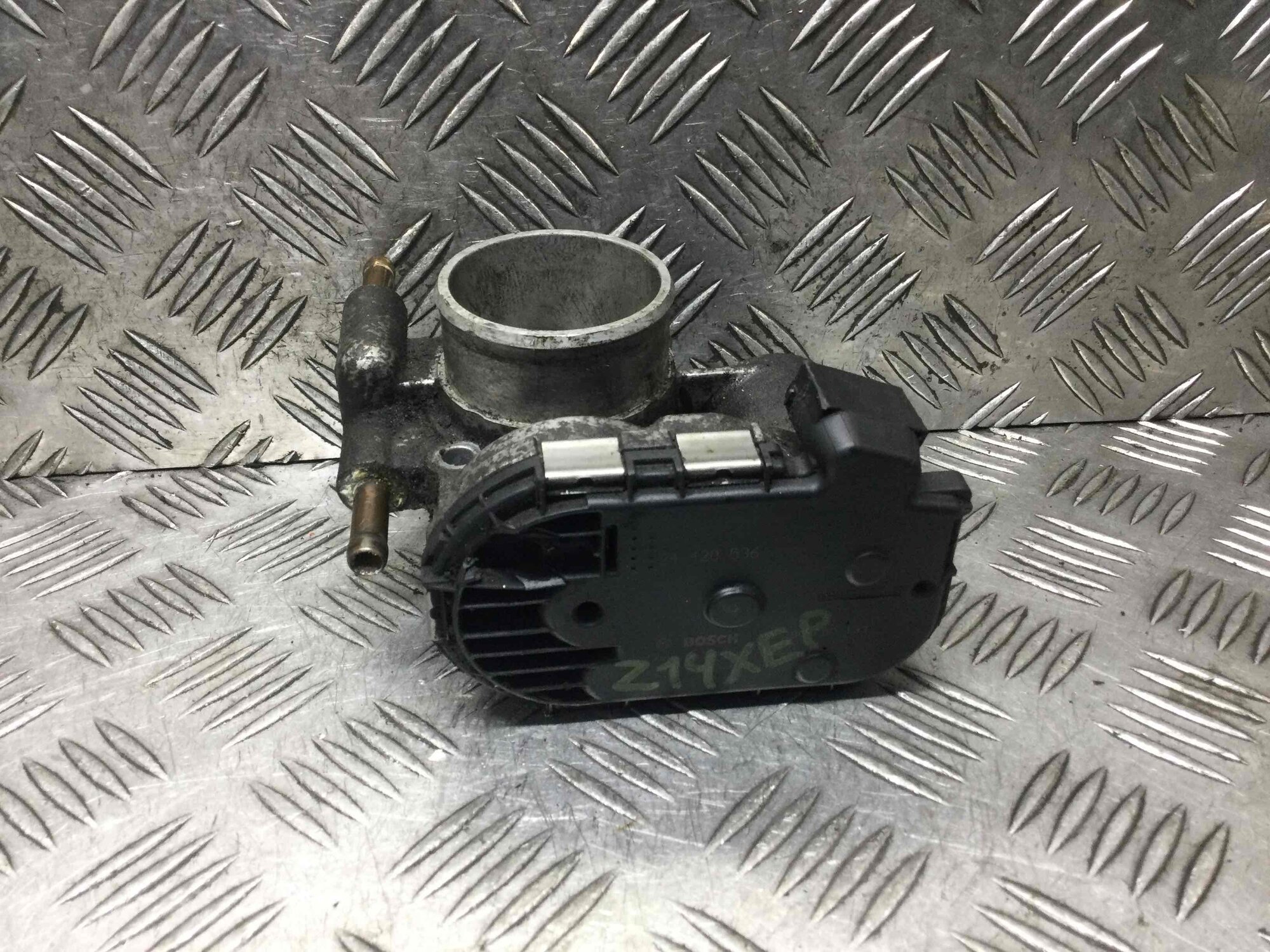 Б/У Заслонка дроссельная Opel Meriva 1 поколение [рестайлинг] 2004 - 2010 2009 г.