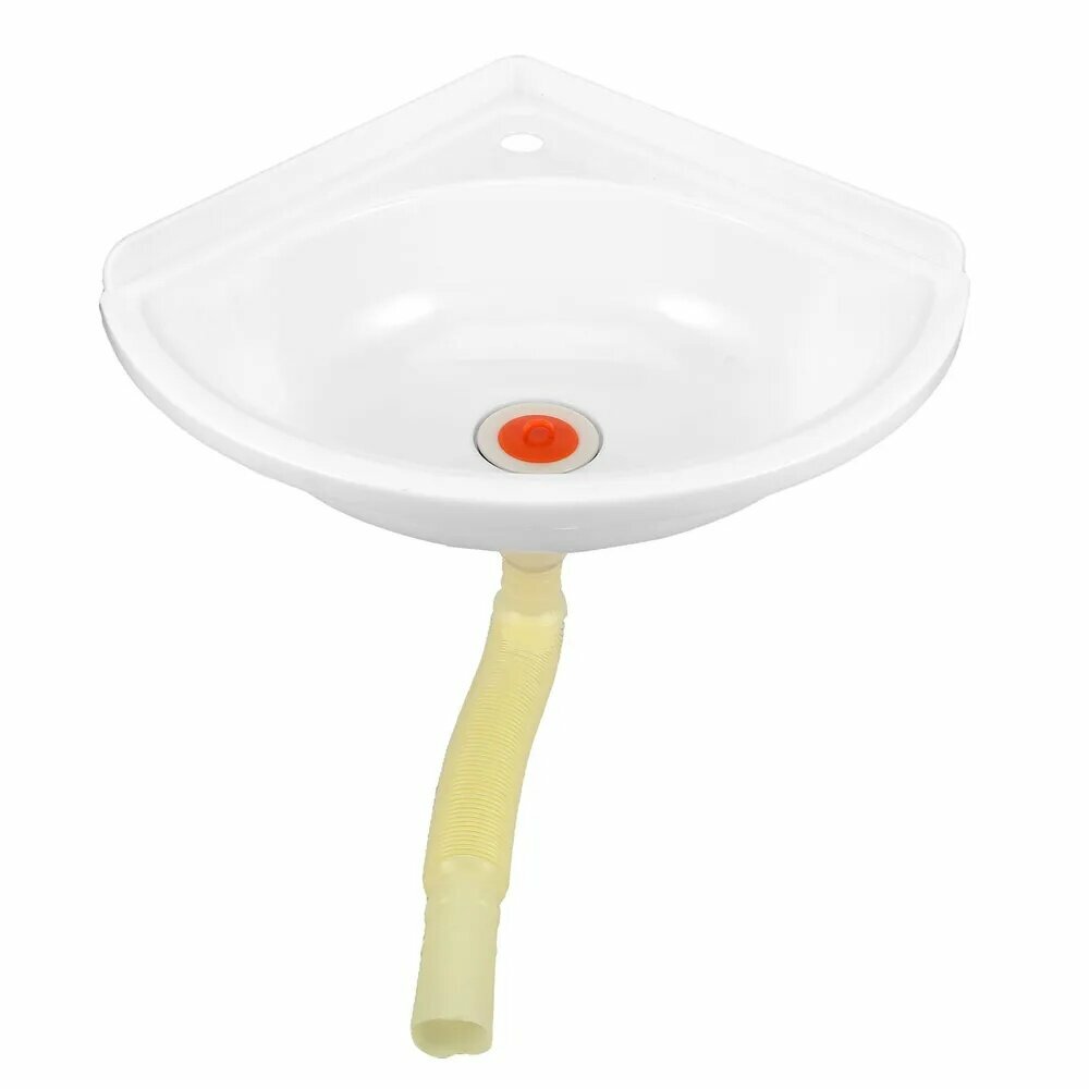 Настенный угловой умывальник, Пластиковая компактная мини-раковина, 31 см