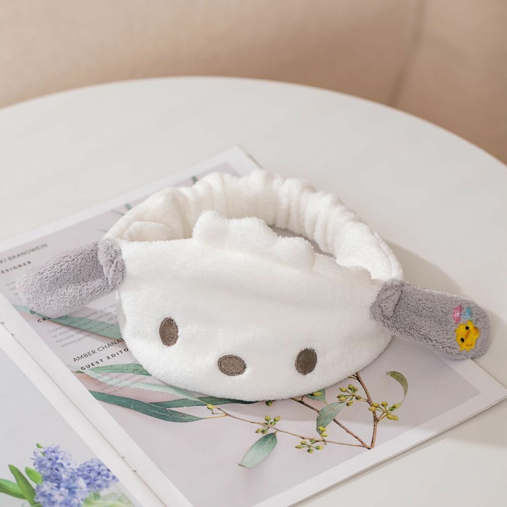 Маленькие бытовые полотенца с мультяшными персонажами, флисовые полотенца для рук кораллового цвета, толстые полотенца для умывания, впитывающие полотенца для лица, нескользящие резинки для волос для макияжа, повязки на голову.