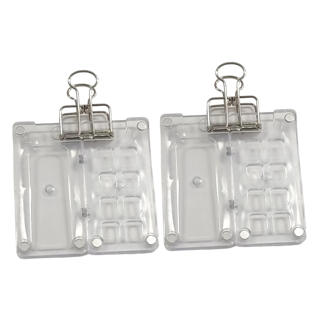 2шт Портативная коробка для акварельных красок на 8 лунок, Прозрачная акриловая палитра, лоток для рисования для начинающих художников, делающих наброски в путешествиях