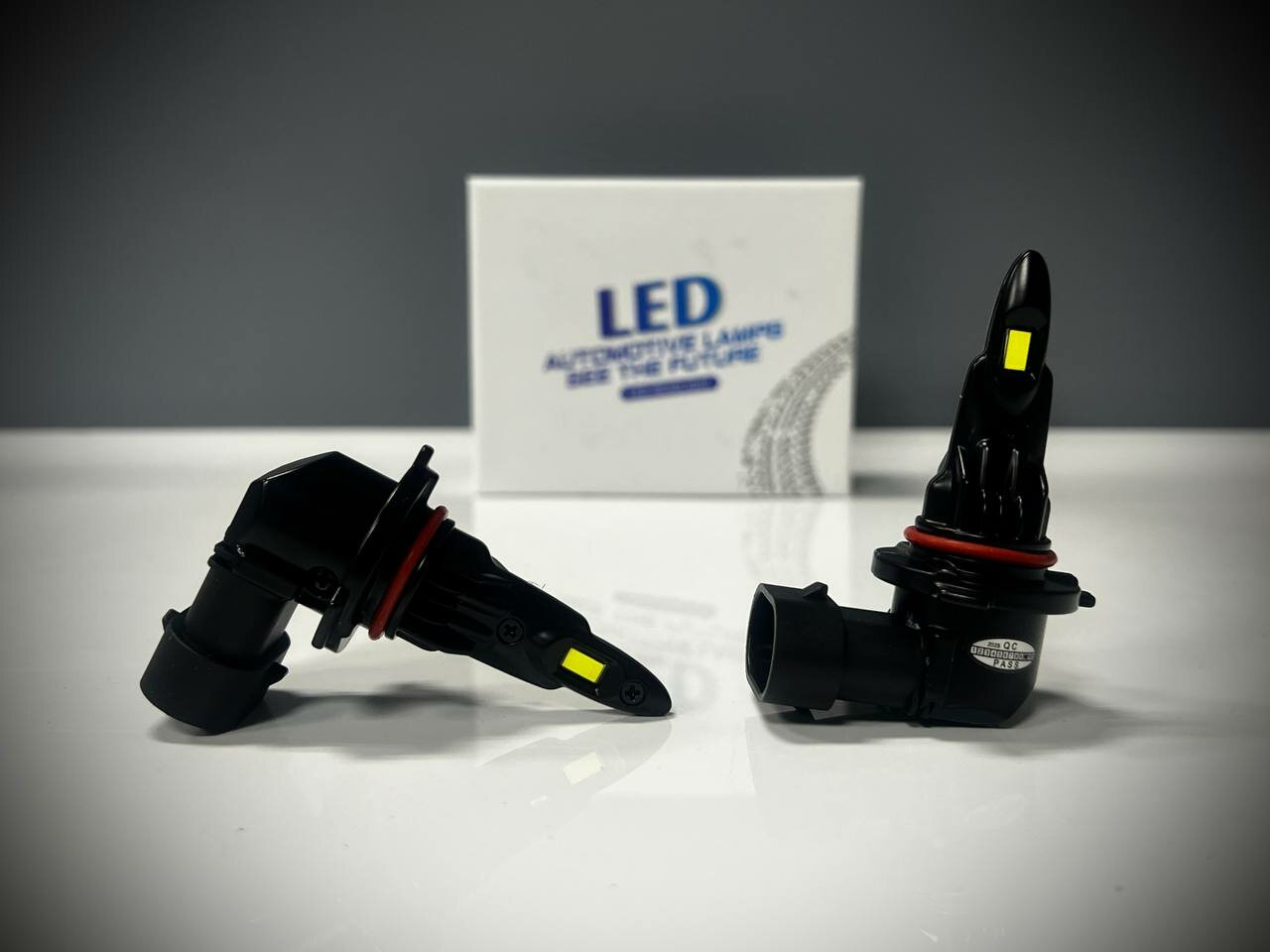 Светодиодные лампы HB4 для Mitsubishi Lancer 10 2007-2014 на Митсубиси Лансер 10 / Led лампочки НБ4 - Диодные Лед лампы для фар