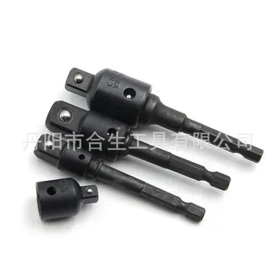 Адаптеры для бит и головок Fixmee, 7 шт, black