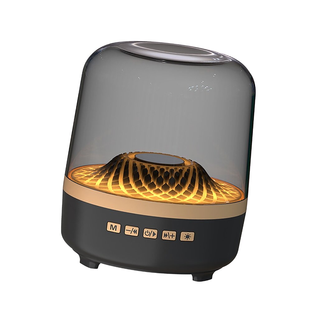 Беспроводной Динамик С Многоцветным Динамическим Освещением Обеспечивает Длительный Срок службы батареи