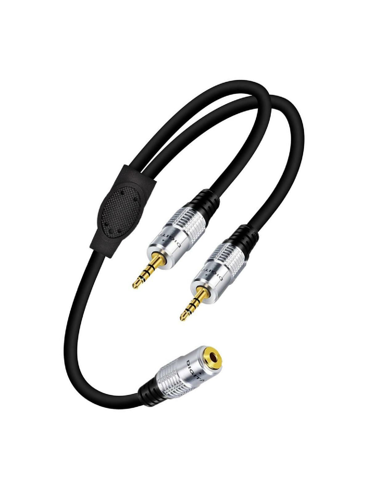 3,5-мм разветвитель для наушников one-in-two audio stereo Y-образного типа