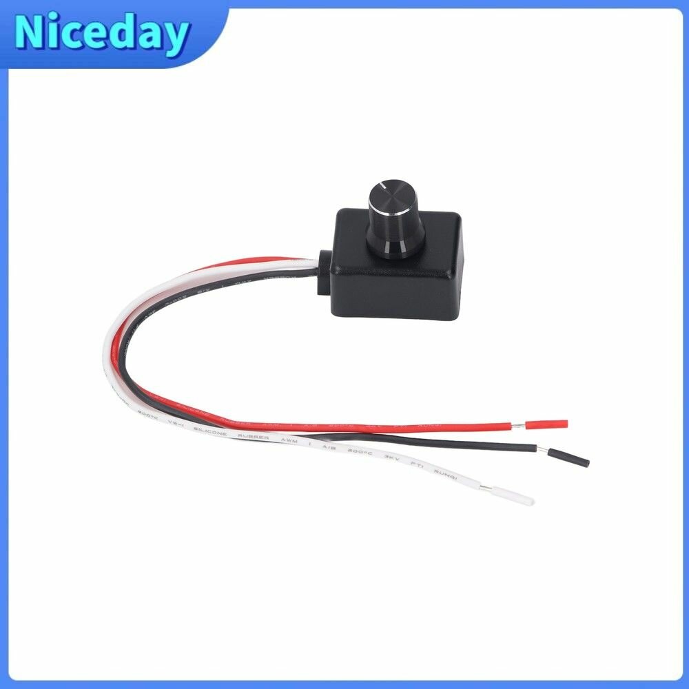 Переключатель диммера 12V, простой в установке, для галогенных ламп, RV