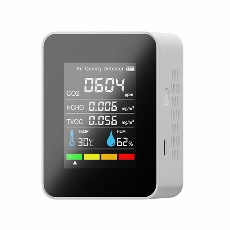 5 в 1 Датчик CO2 с измерением температуры, влажности, TVOC и HCHO