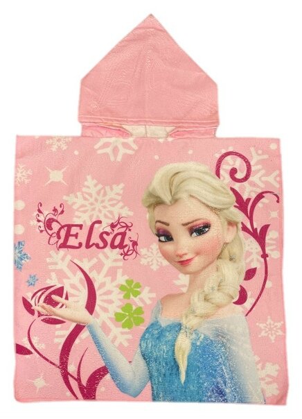 Полотенце пончо махровое с капюшоном