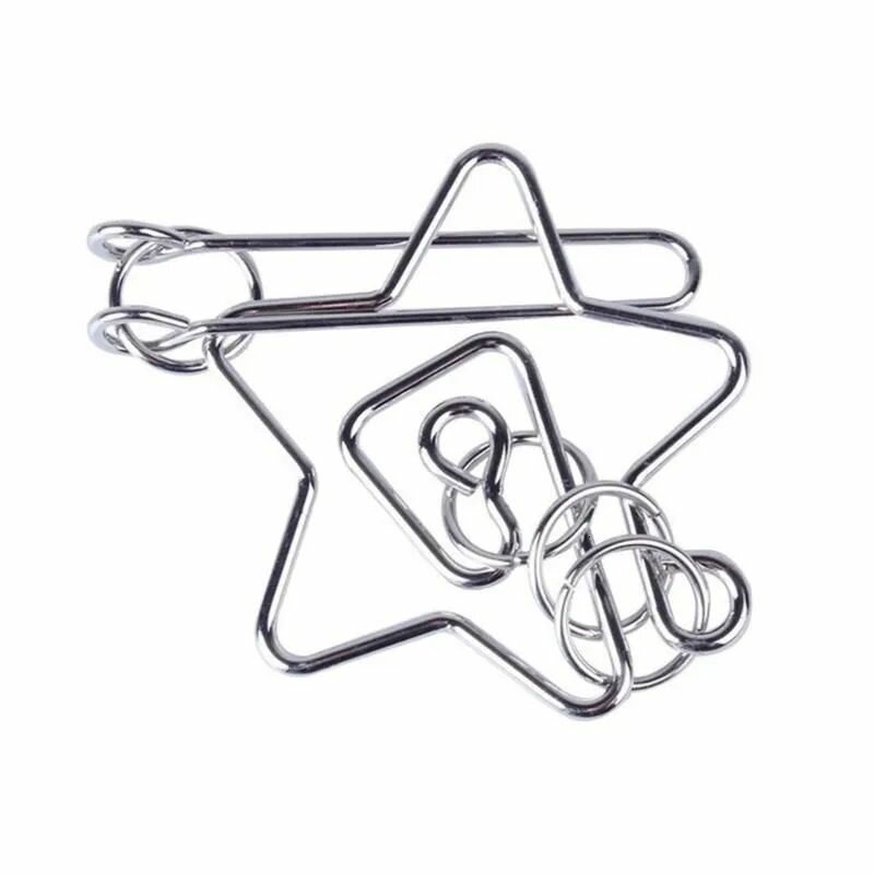 3D Головоломка "Цепь", - Кольцо с пентаграммой