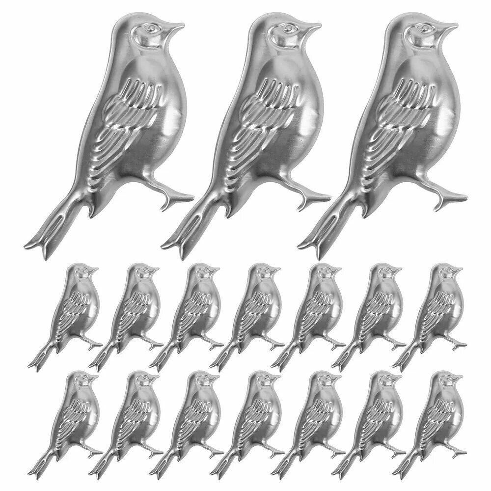 Металлические Птицы, Ретро Декор, Для Стены И Патио, 20Шт