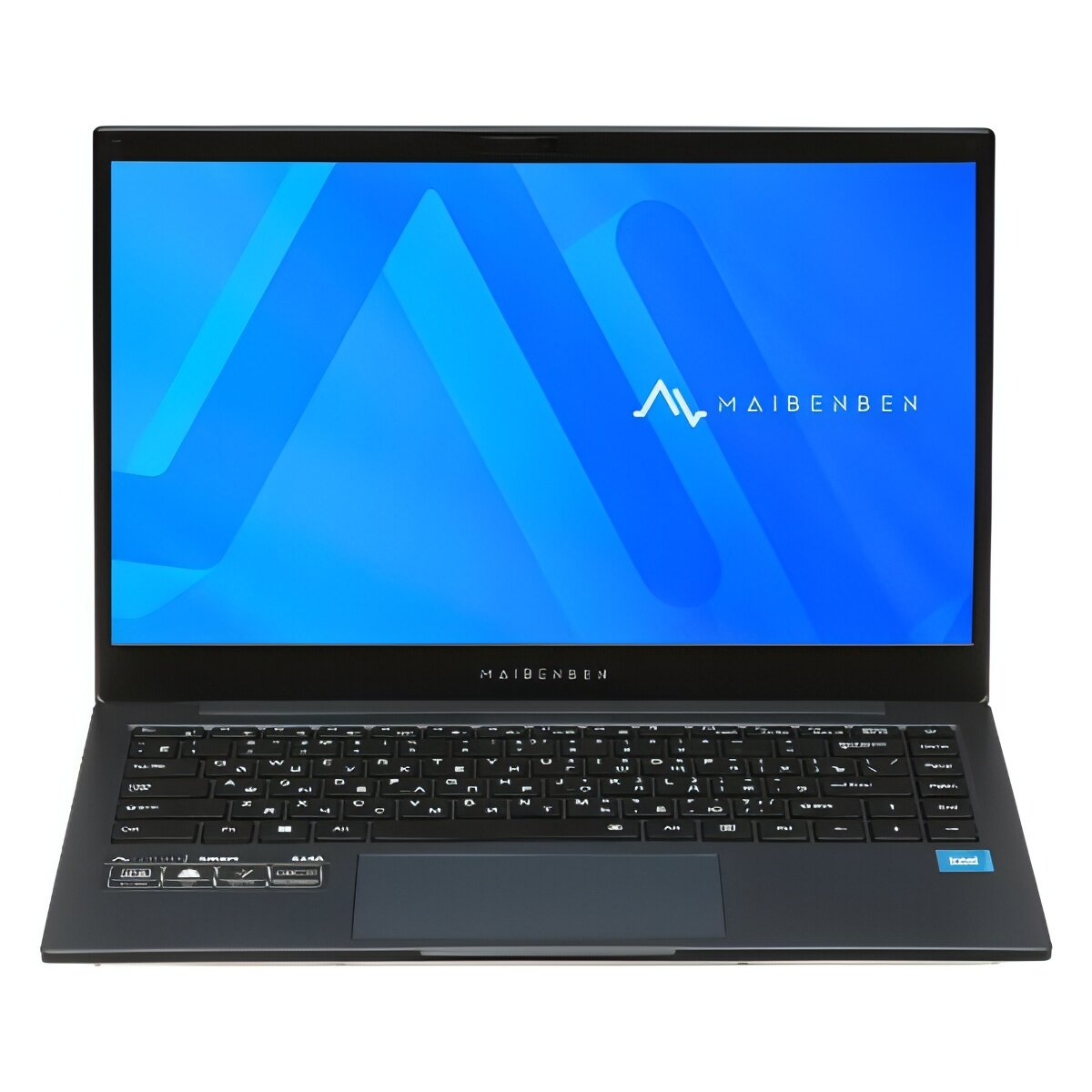 Ноутбук Maibenben Smart S14A-iN10UM 14" FHD IPS 250N/Intel N100/8Gb/512Gb SSD/UMA/Linux/Синий (S14A-iN10UMB1SLURE0)