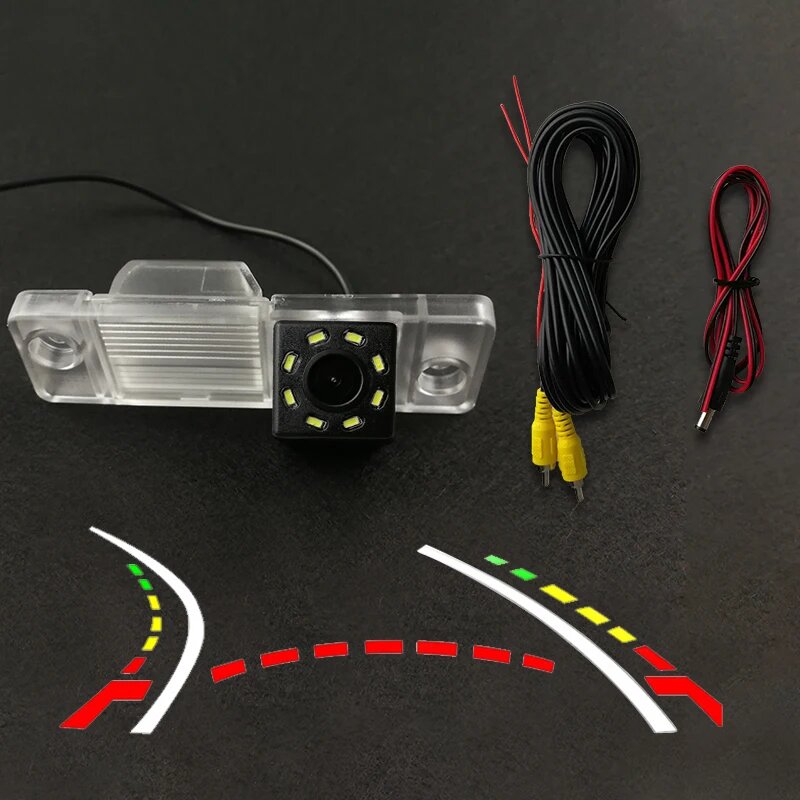 Камера заднего вида для Opel Antara 2011-2013, CCD, 4 LED, Dynamic