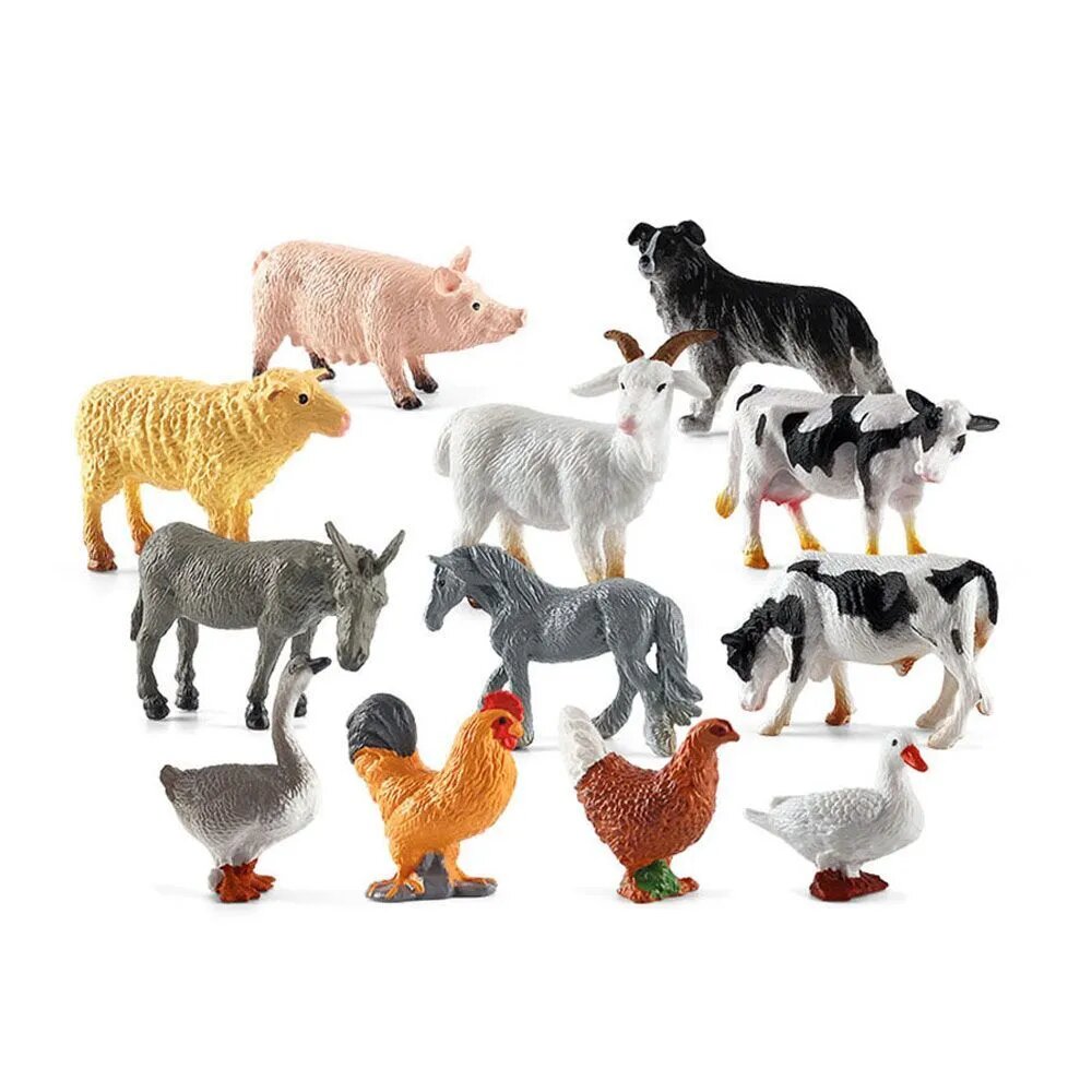 Фигурка декоративная 12 шт./комплект, высота 5 см