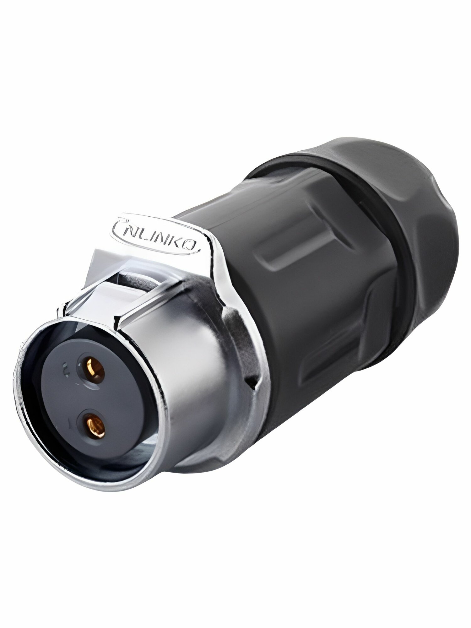 Разъем CNLINKO LP-20 2-пиновый, мама, 2pin, IP67, кабель-кабель