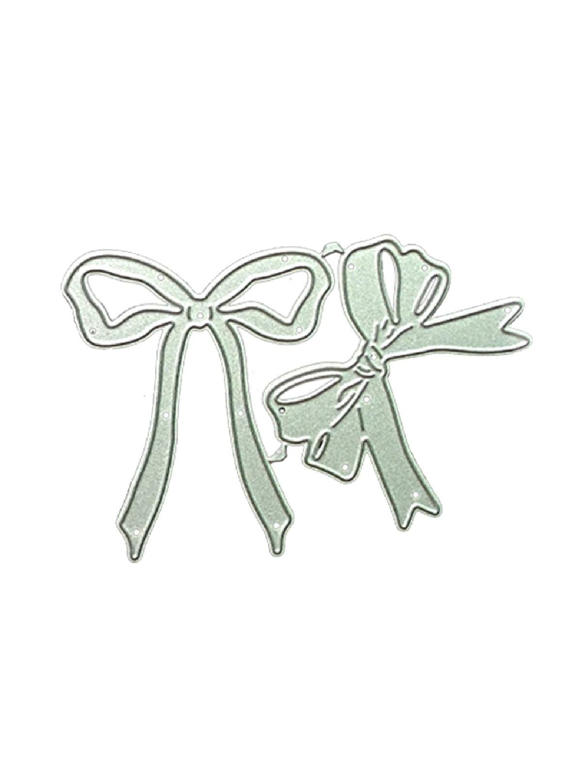 Банты Металлические Режущие Штампы Трафарет DIY Альбом для Скрапбукинга Шаблон Бумажной карточки Плесень