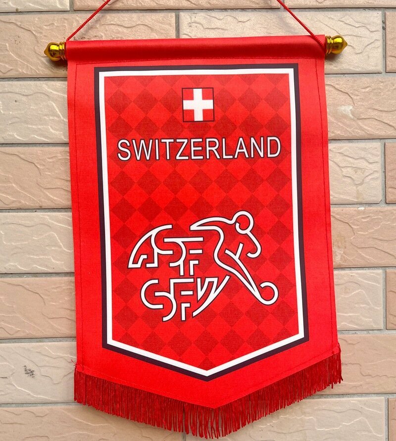 Флаг для фанатов футбольной команды Чемпионата мира, Дания, Германия, Франция, Португалия, пентаграмма, обмен, барное украшение