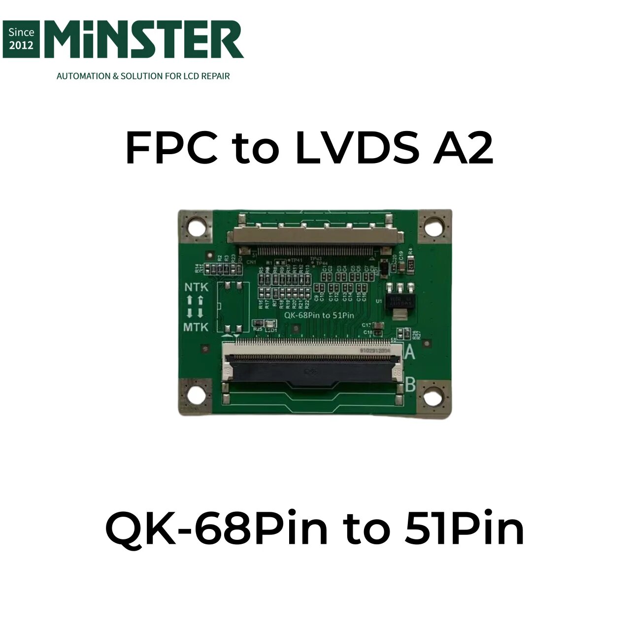 LVDS Конвертер Адаптер для SKYWORTH 4K FPC to LVDS A2