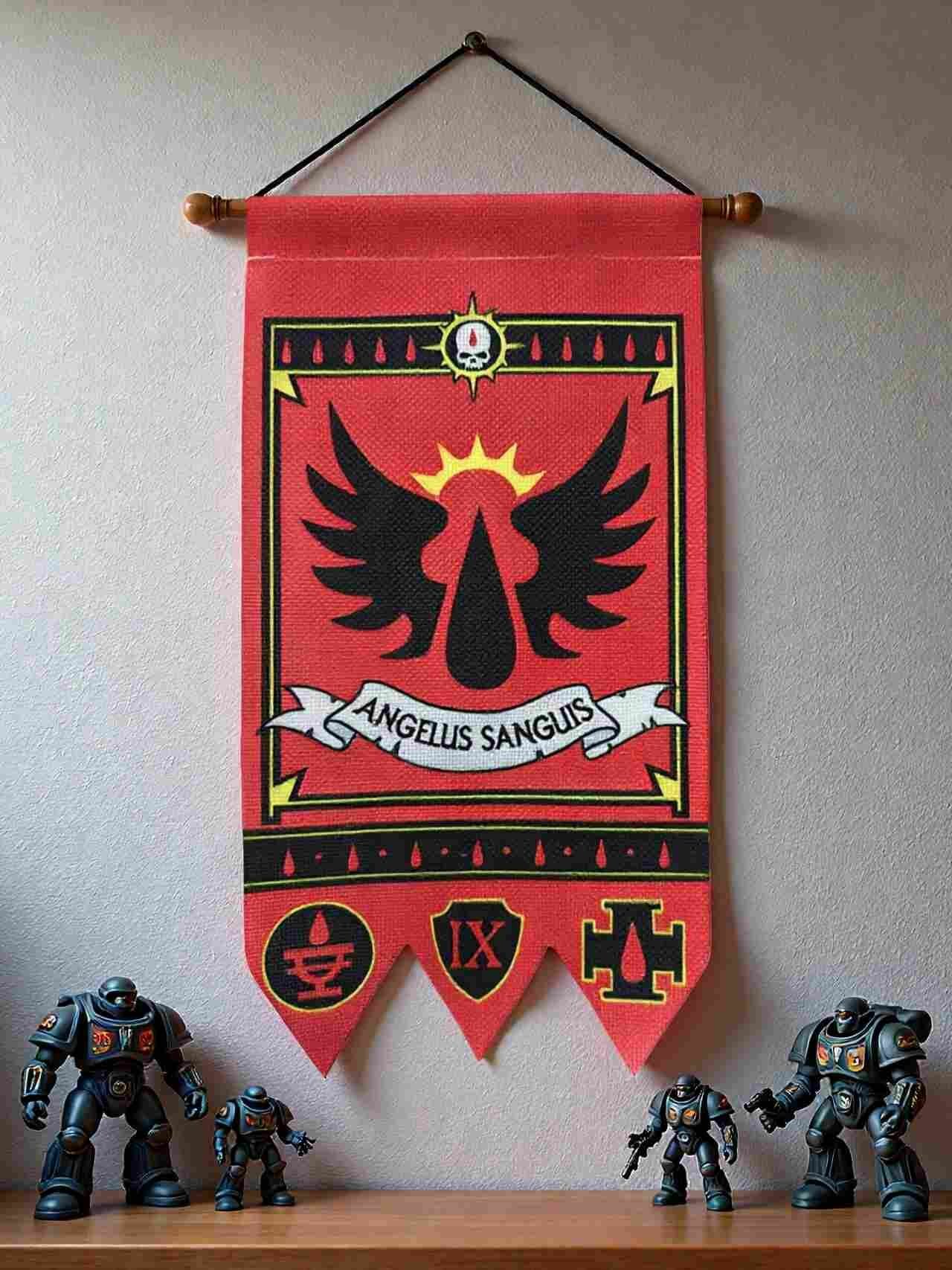 Боевой штандарт легиона 40K 30*16cm /11.8*6.3 inch